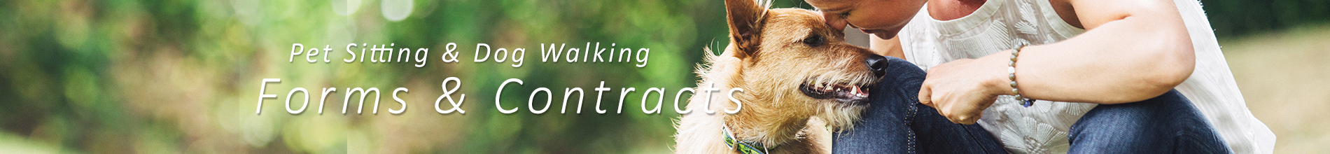 Pet Sitting & Dog Walking Forms, Contracts & Templates | NarpsUK